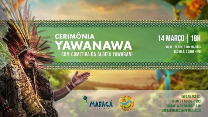 Apoio à Comitiva Yawanawa da Aldeia Yawarani – Maracá Cidadania